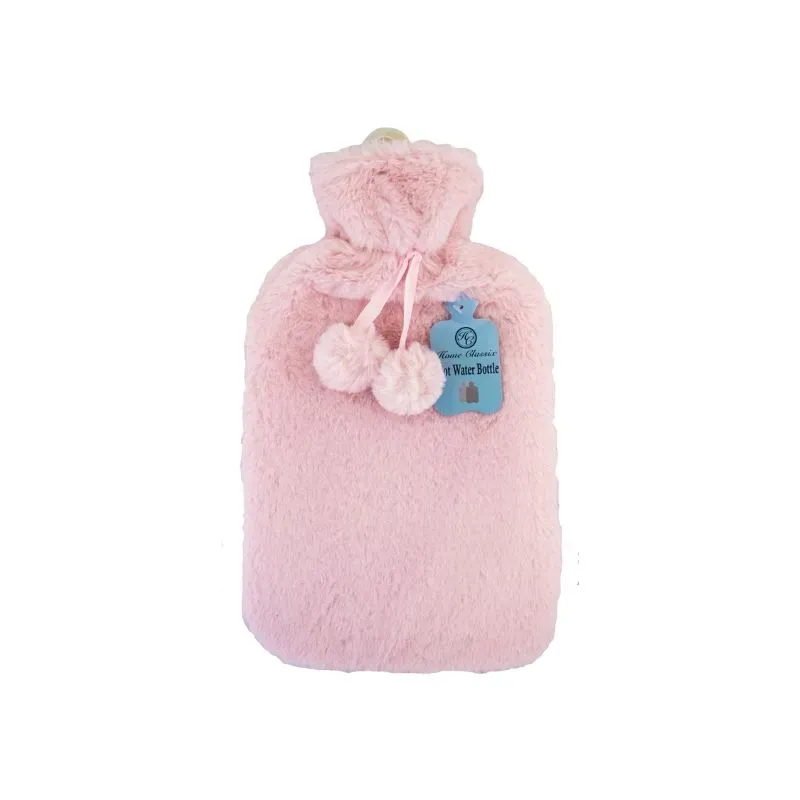 Home Classix Plush Covered Hot Water Bottle | Tafelberg Furnishers