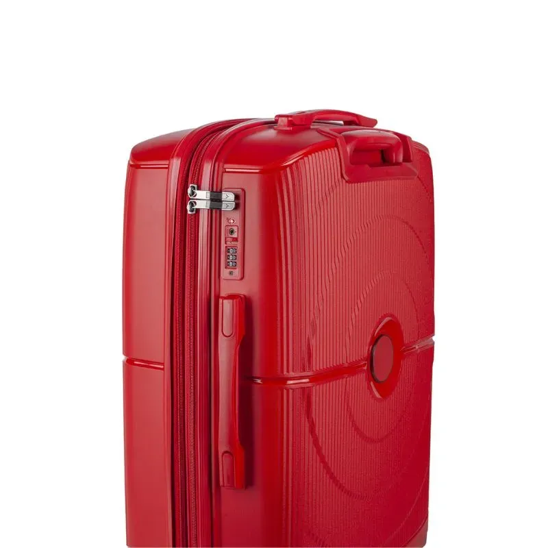 Cellini Voyager Aeon Red Medium Trolley Case | Tafelberg Furnishers