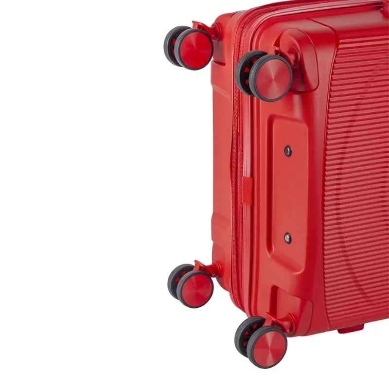 Cellini Voyager Aeon Red Medium Trolley Case | Tafelberg Furnishers