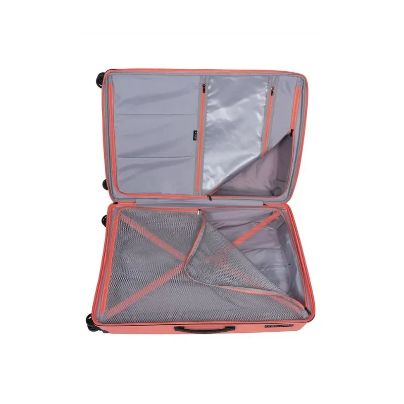 Cellini Starlite Salmon Large 4 Wheel Trolley Bag | Tafelberg Furnishers