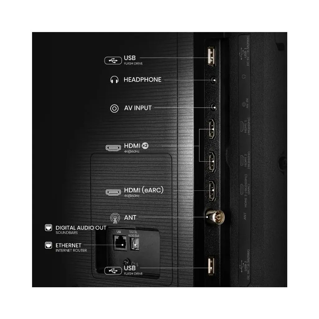 Hisense 65 Inch QLED 4K Smart TV 65Q6Q | Tafelberg Furnishers