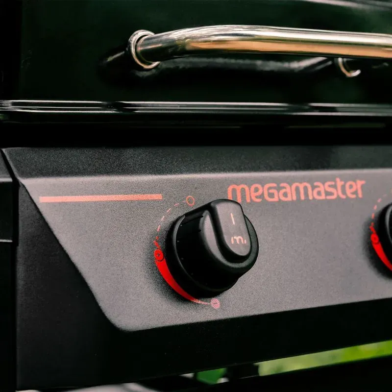 Megamaster Inferno Series 2 Burner Patio Gas Braai | Tafelberg Furnishers