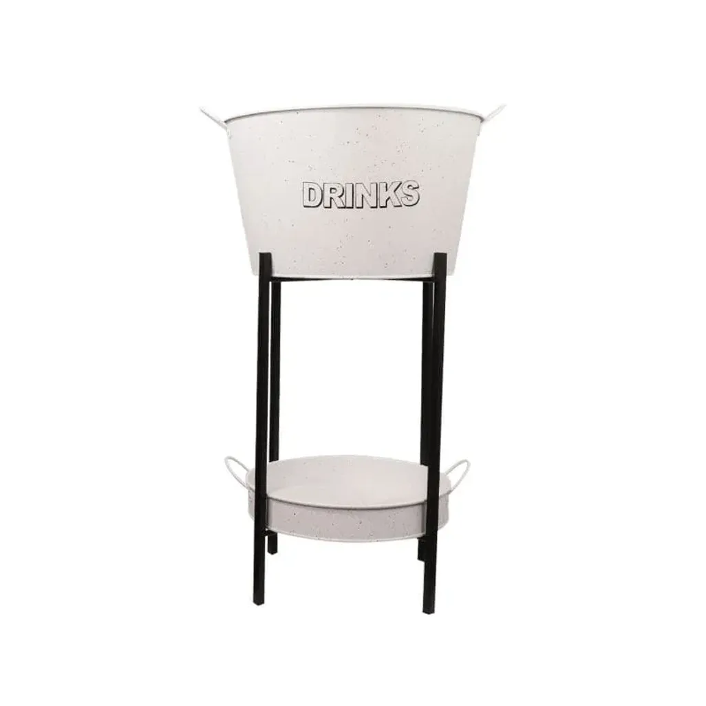 Bar Butler Wine Bucket with Handles and Mottled Stand | Tafelberg ...