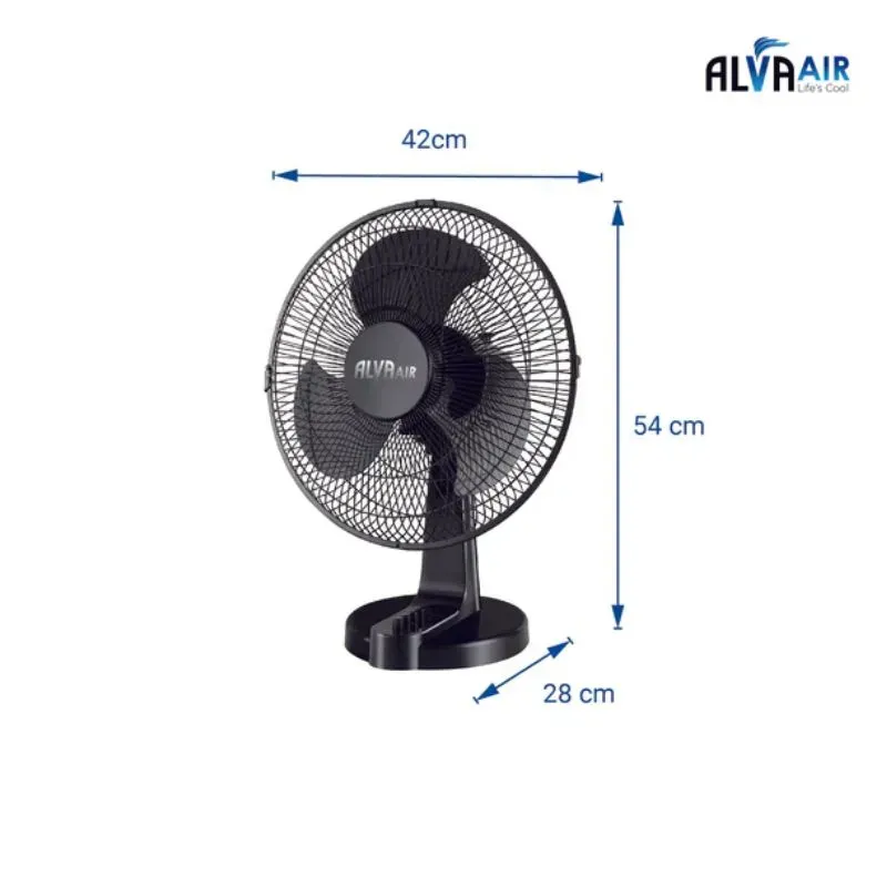 Alva Air 40cm Plastic Desk Fan | Tafelberg Furnishers