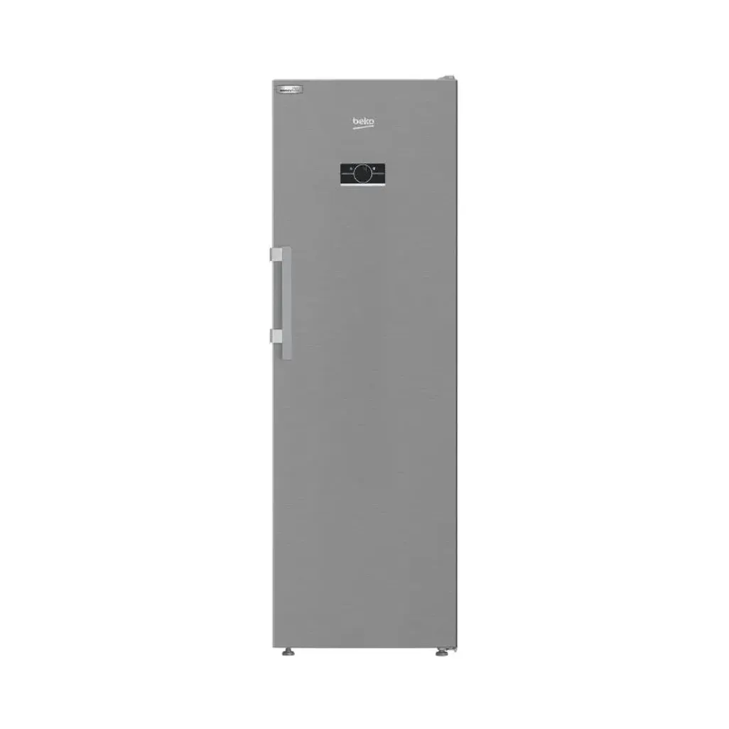 Beko 365L Pearl Steel Upright Fridge B5RMLNE444HX | Tafelberg Furnishers