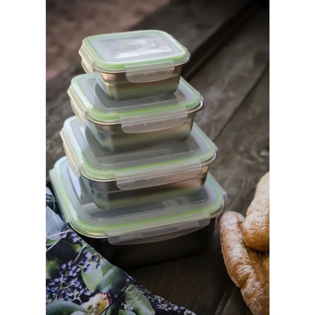 MDS Braai Bak 4 Pack Storage Containers | Tafelberg Furnishers