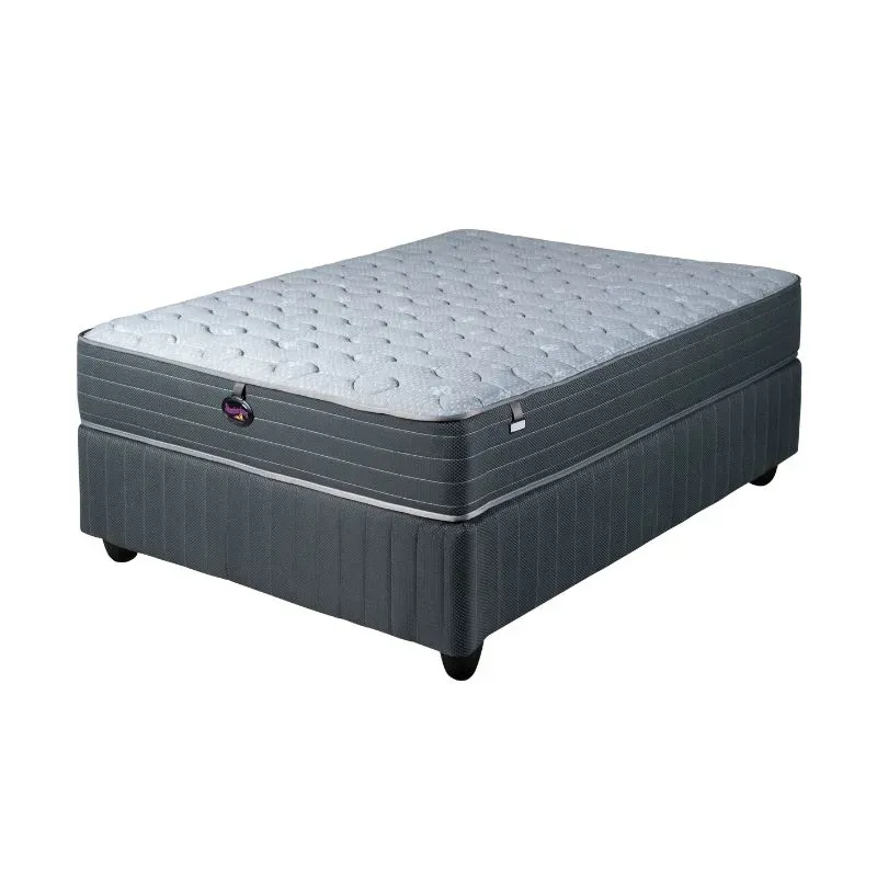 Slumberland Branston Firm Queen Bed Set Extra Length | Tafelberg Furnishers