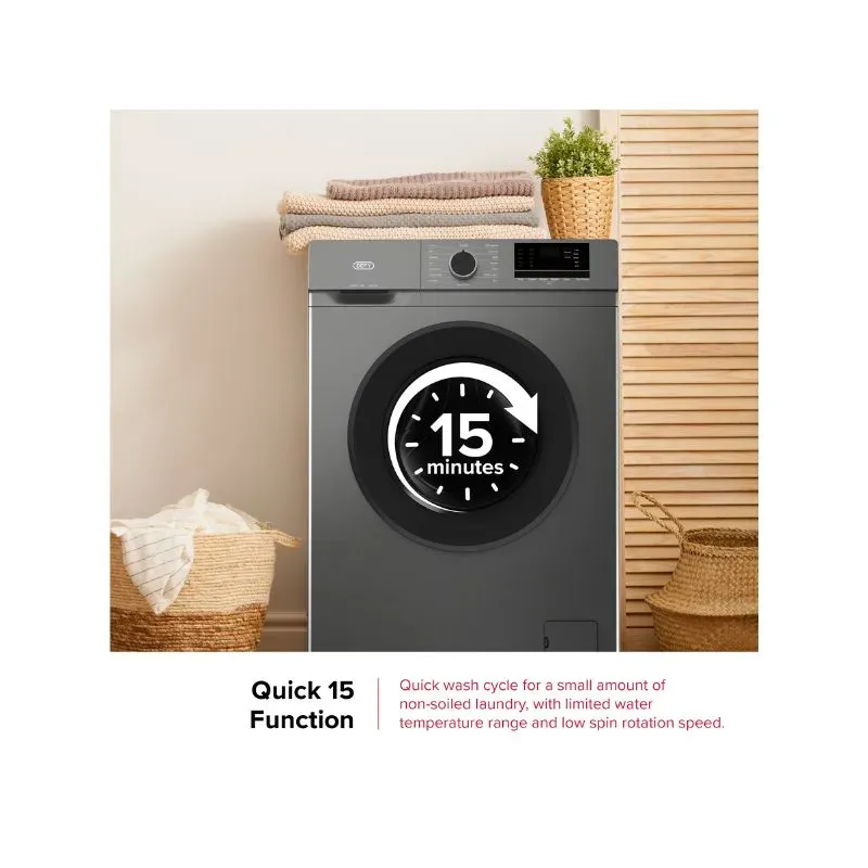 Defy 6kg Manhattan Grey Front Loader Washing Machine DAW392 | Tafelberg ...