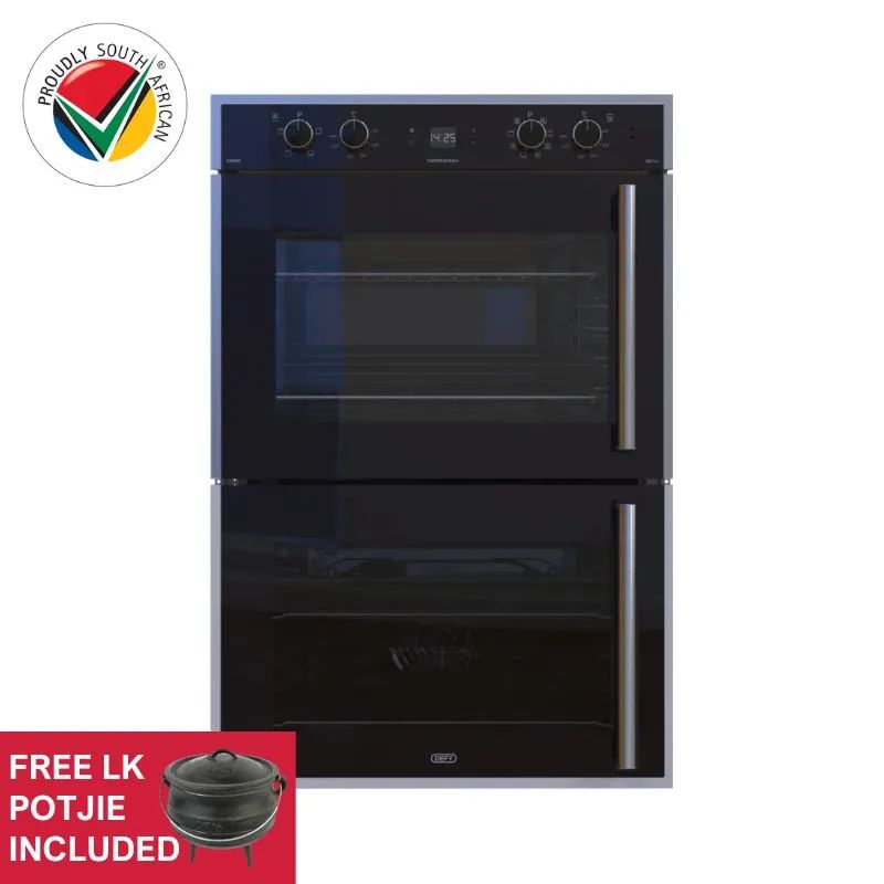 Defy Gemini Thermofan+ Double Oven DBO767 | Tafelberg Furnishers