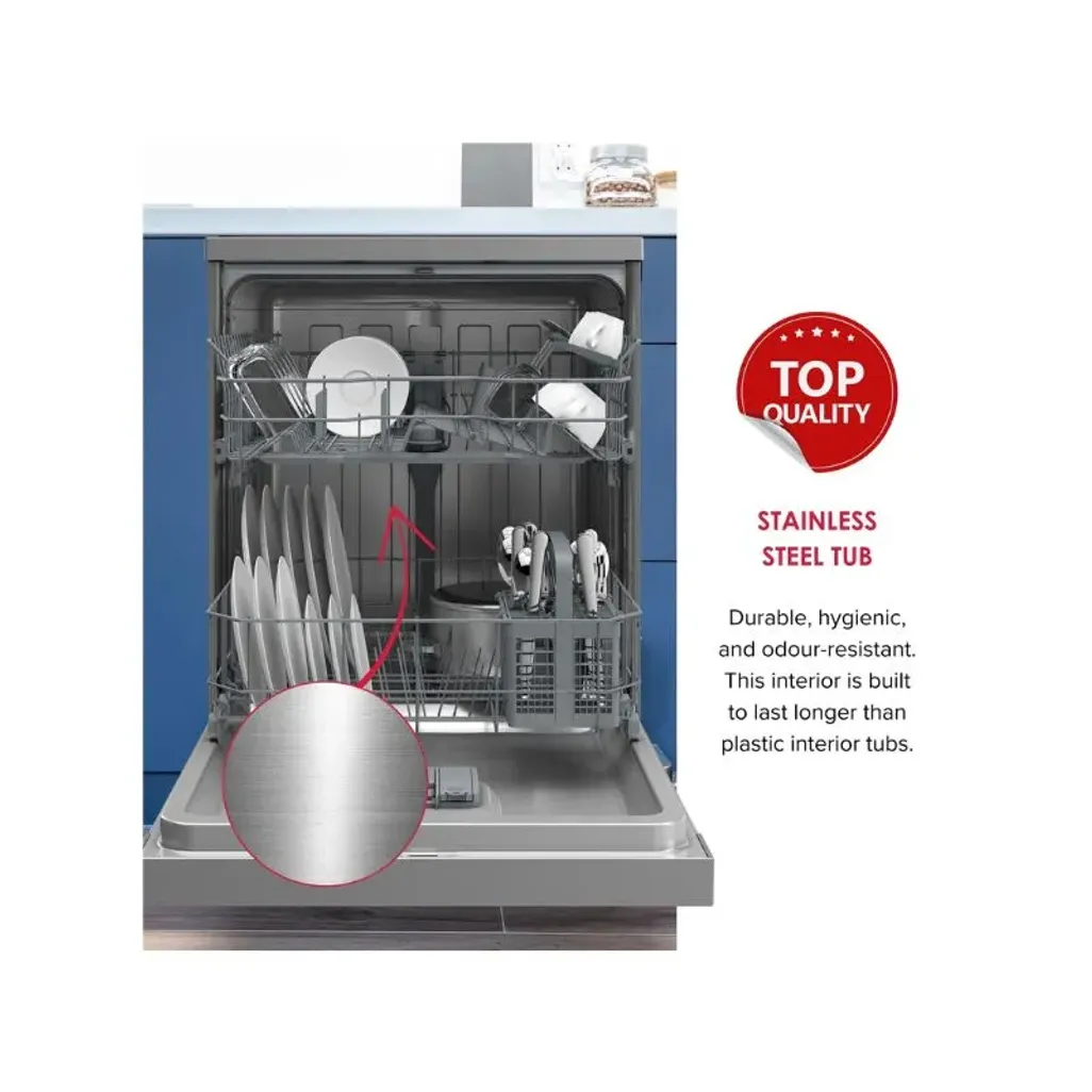 Defy 13 Place Manhattan Grey Dishwasher DDW242 | Tafelberg Furnishers
