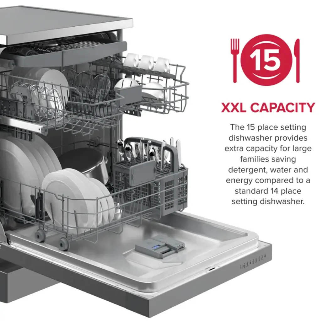 Defy 15 Place Inox Dishwasher DDW257 | Tafelberg Furnishers