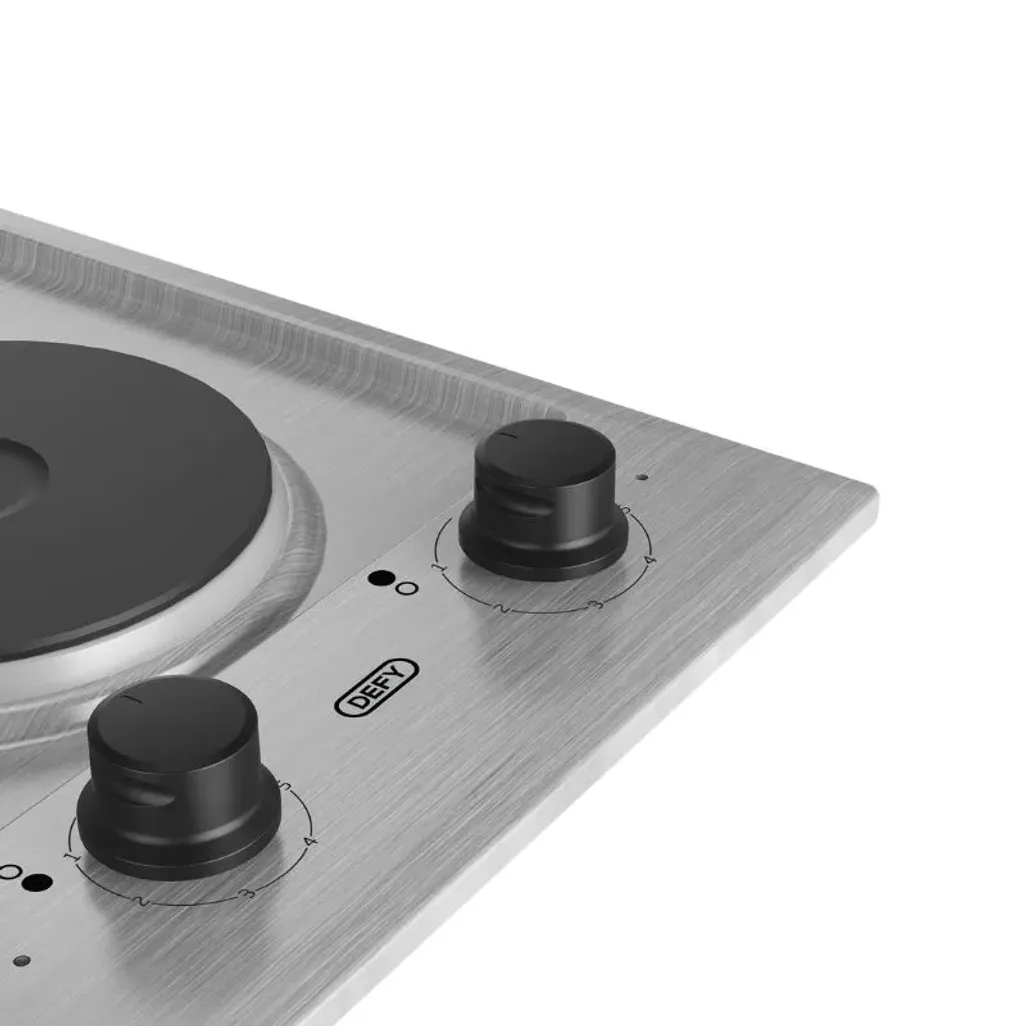 Defy Domino Stainless Steel Solid Hob DHD401 | Tafelberg Furnishers