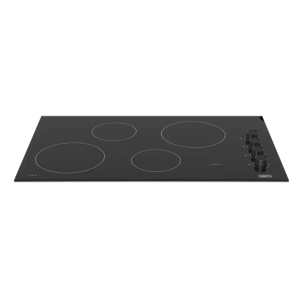 Defy 80cm Gemini Vitroceramic Hob DHD413 | Tafelberg Furnishers