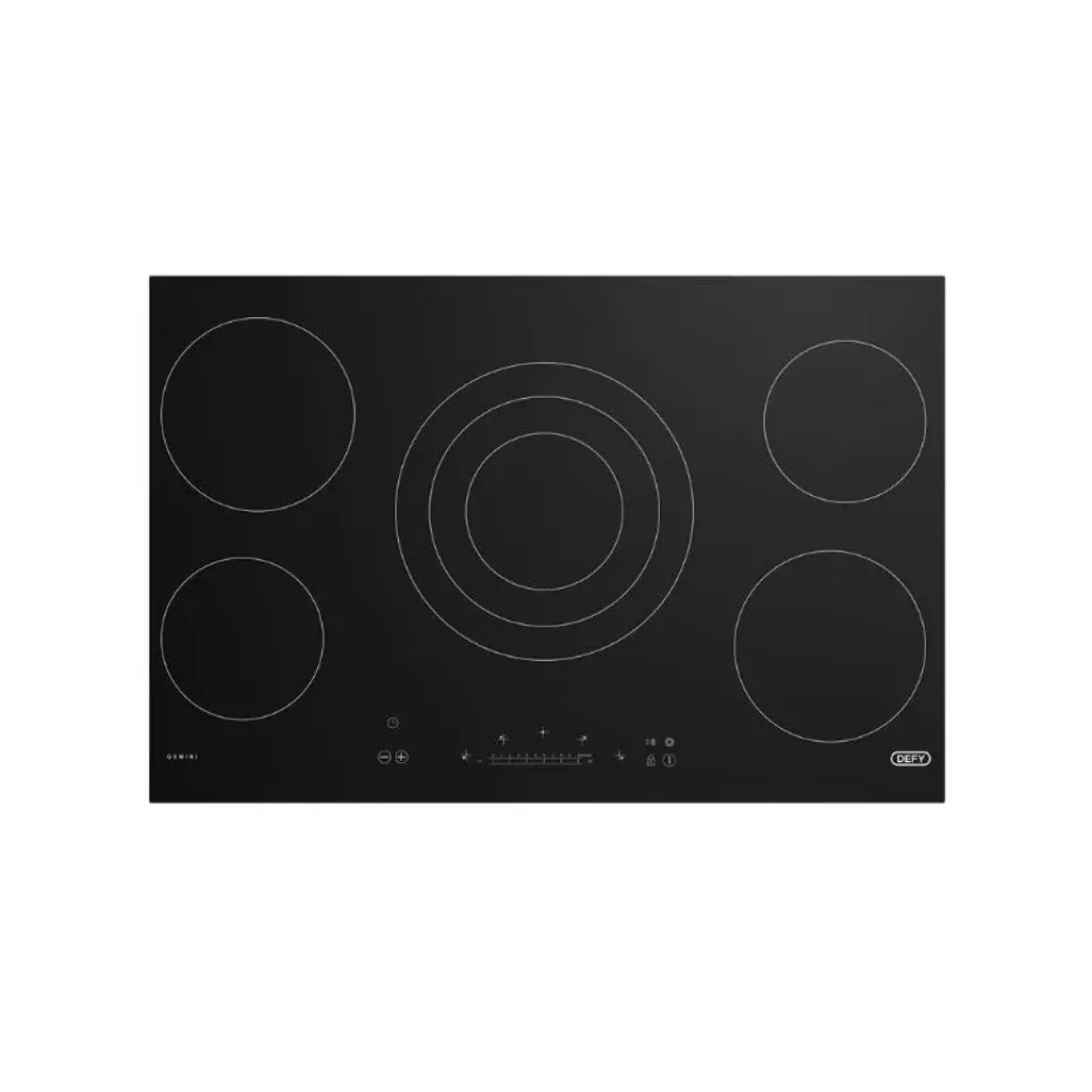 Defy 82cm Gemini Vitroceramic Hob DHD514 | Tafelberg Furnishers
