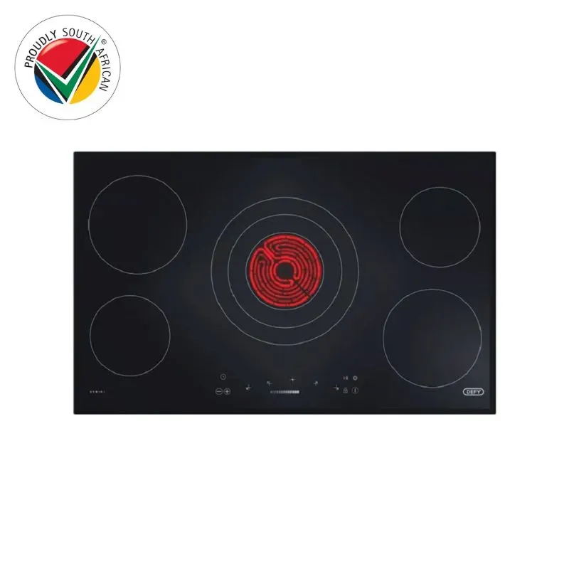 Defy 82cm Gemini Vitroceramic Hob DHD514 | Tafelberg Furnishers