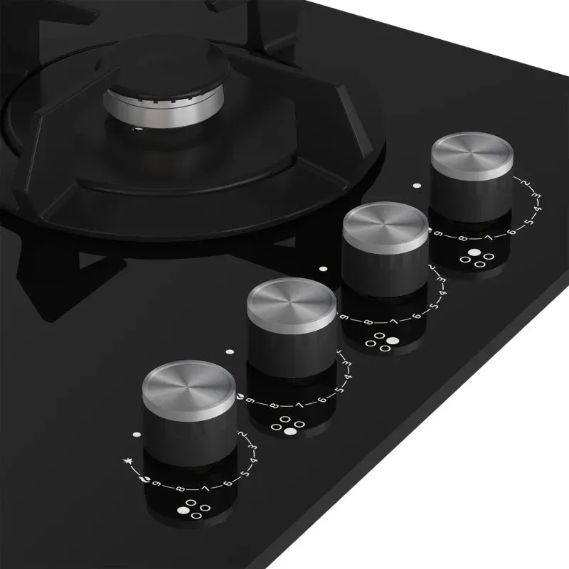 Defy 4 Burner Gemini Gas on Glass Hob DHG701 | Tafelberg Furnishers
