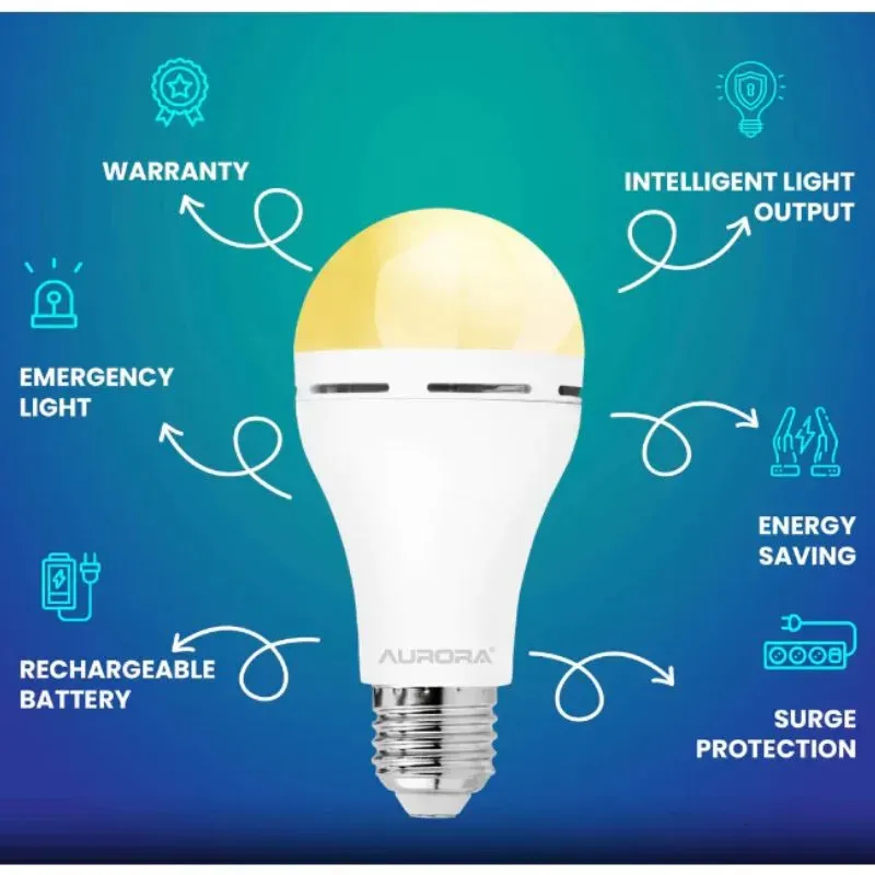 LoadShed Rechargeable Emergency Screw In Bulb E27 | Tafelberg Furnishers