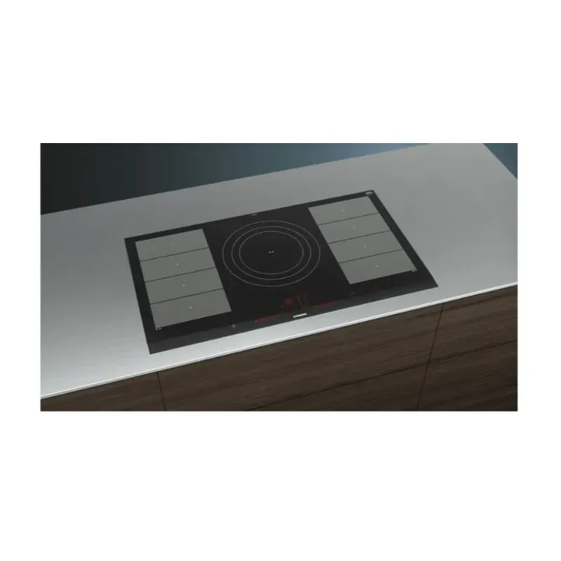 Siemens 90cm Black Induction Hob EX975LVC1E | Tafelberg Furnishers