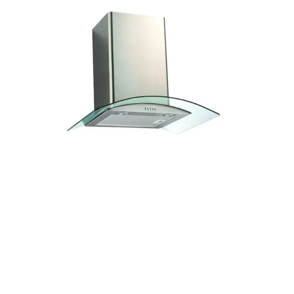 Falco 60cm Curved Glass Extractor Fan FAL-60-38SG | Tafelberg Furnishers