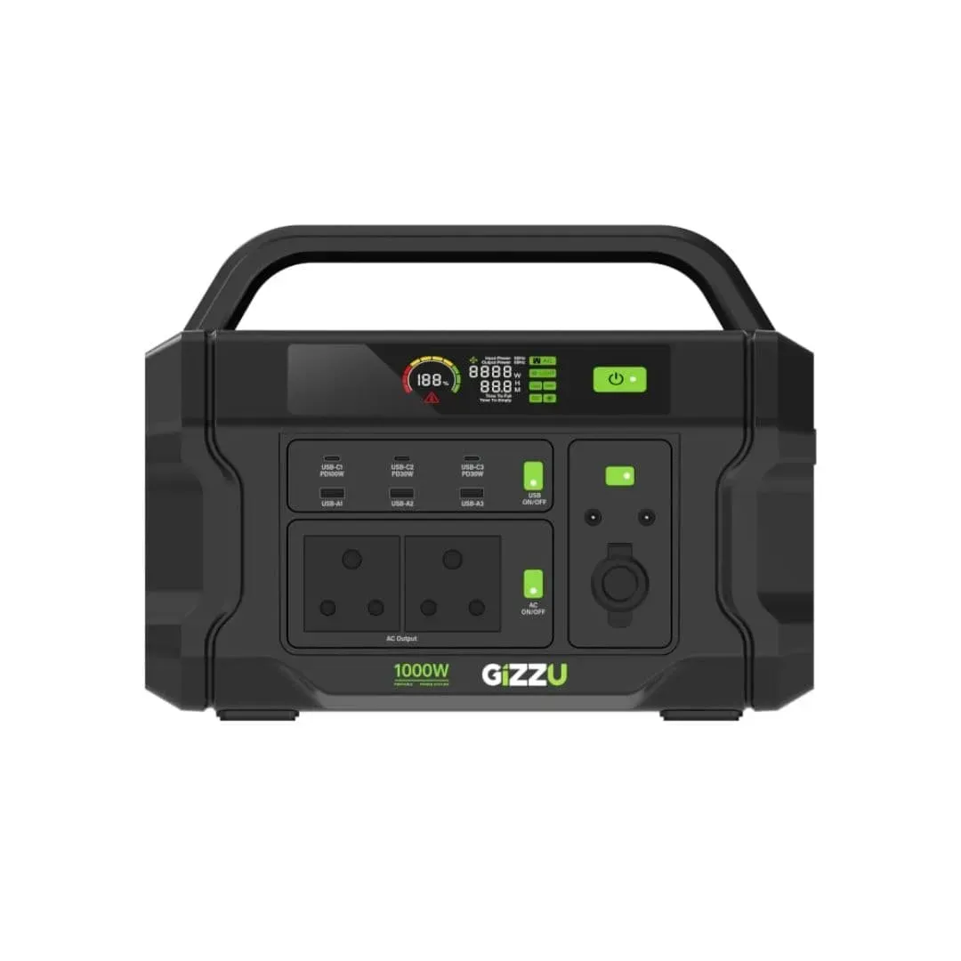 Gizzu Challenger PRO 1120Wh UPS Power Station | Tafelberg Furnishers