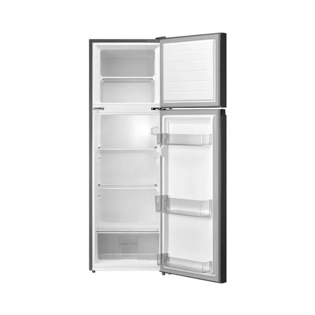 Midea 173L Black Top Freezer Fridge HD-216FN-BLACK | Tafelberg Furnishers