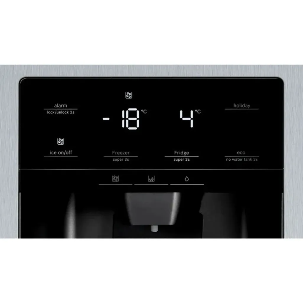 Bosch 533L Side By Side Fridge KAI93VI304 | Tafelberg Furnishers