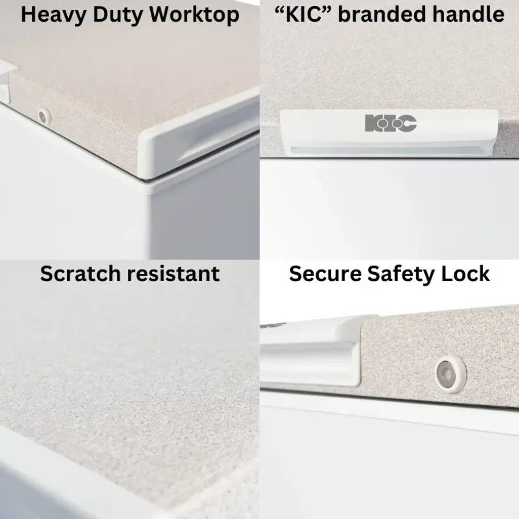 KIC 537L White Chest Freezer KCG 575 WH | Tafelberg Furnishers