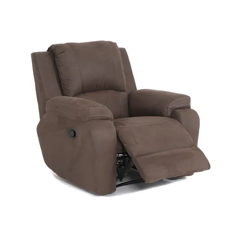 Calgan Lobatse Bomber Espresso Recliner | Tafelberg Furnishers