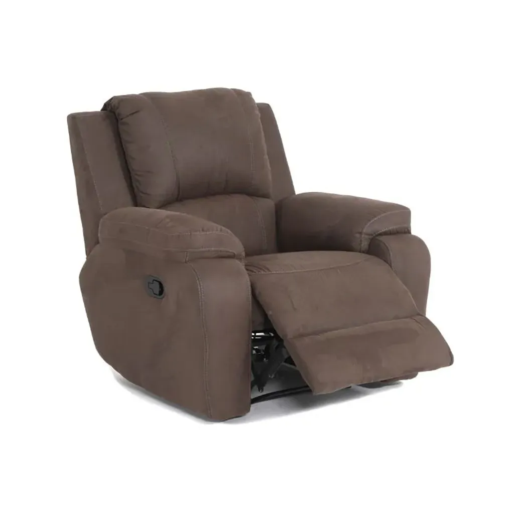 Calgan Lobatse Bomber Espresso Recliner | Tafelberg Furnishers
