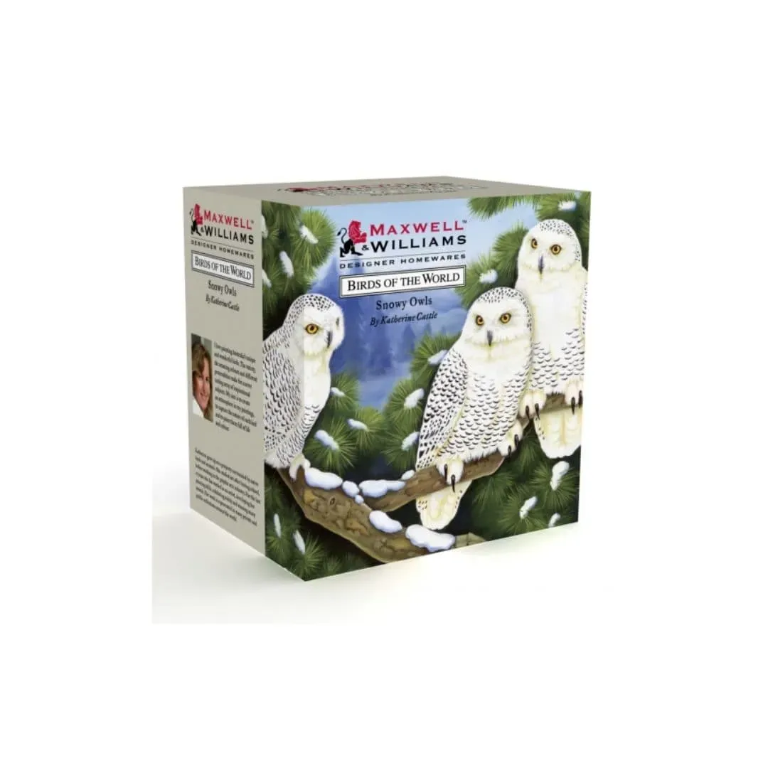 Maxwell & Williams Birds Of The World Snowy Owls Mug | Tafelberg Furnishers