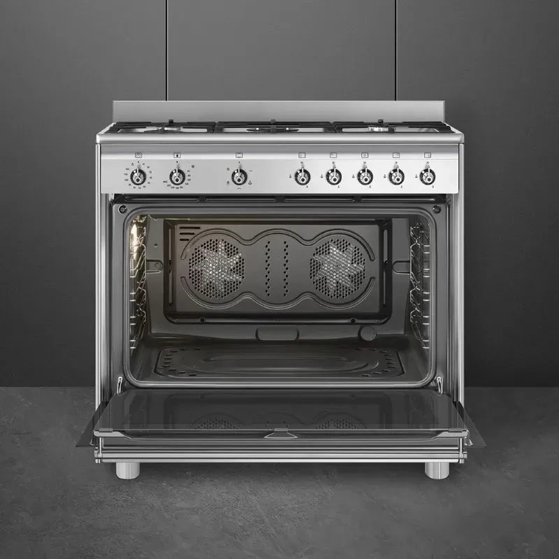 Smeg 90cm Stainless Steel Classica Gas Cooker SSA91GGX2 | Tafelberg ...