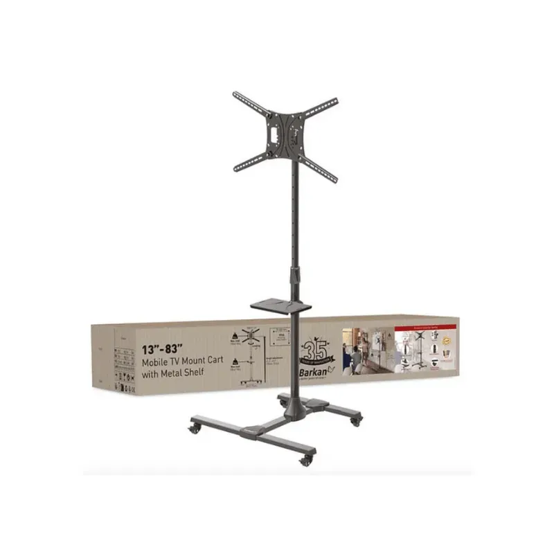 Barkan 13"- 83" Mobile TV Bracket Cart | Tafelberg Furnishers