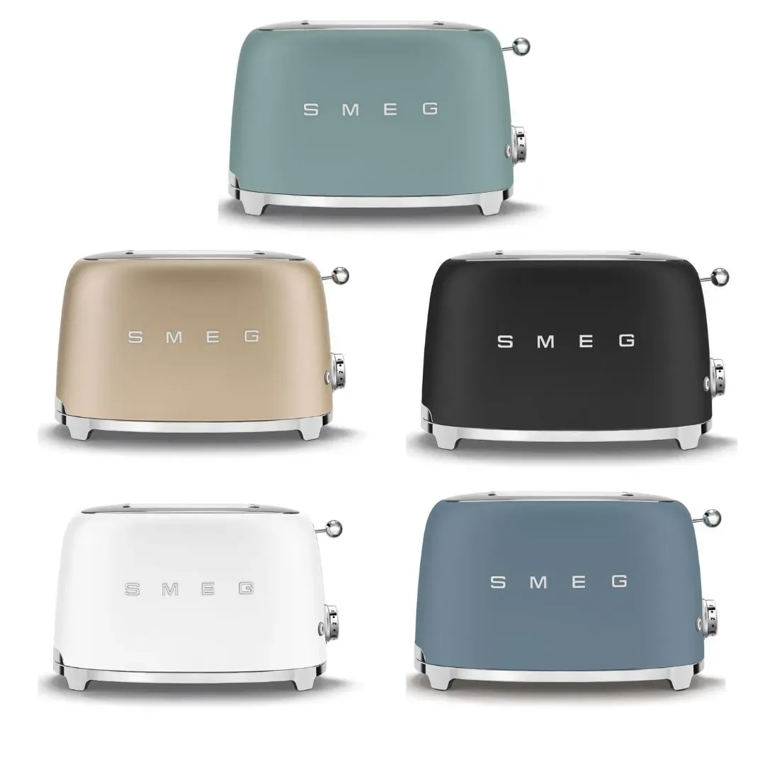 Smeg 2 Slice Matt Retro Toaster | Tafelberg Furnishers