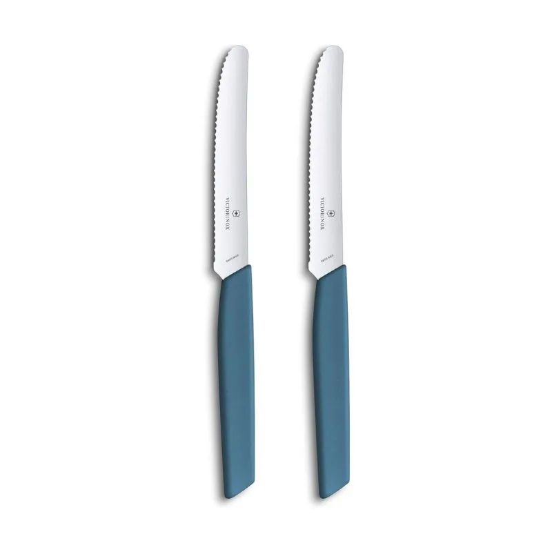 Victorinox Swiss Modern Blue Table Knife 2 Piece Set | Tafelberg Furnishers