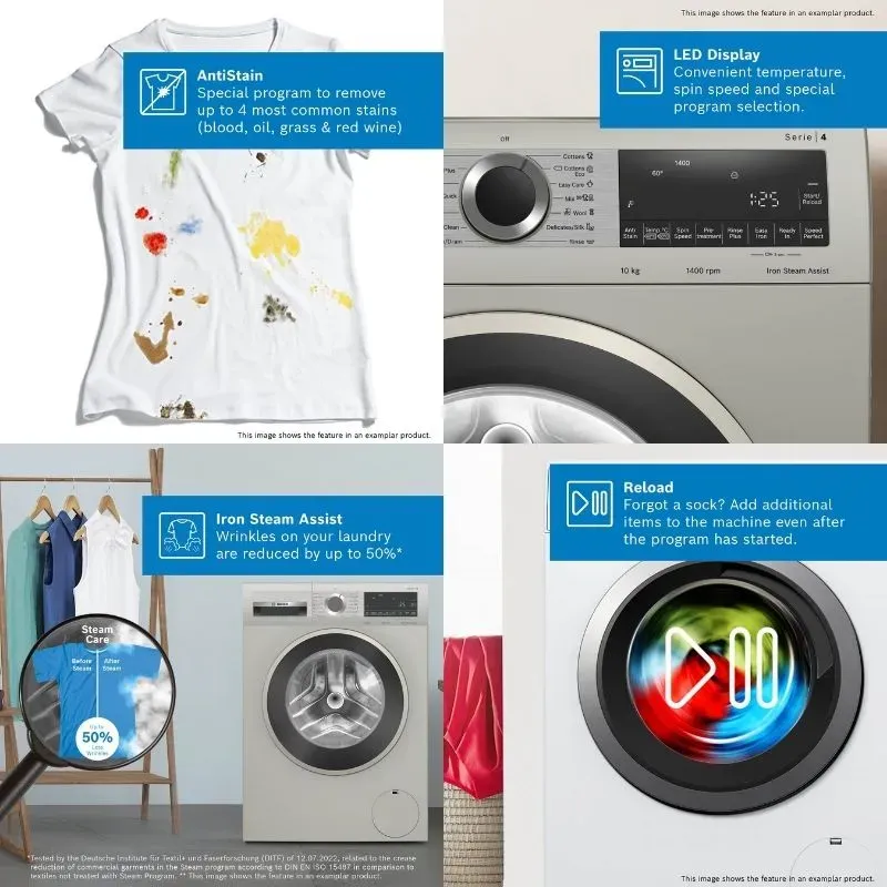 Bosch 10kg Front Loader Washing Machine WGA2540XZA | Tafelberg Furnishers